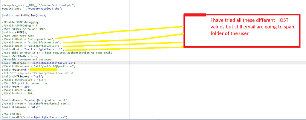 PHPMailer - Hosting Support - InfinityFree Forum