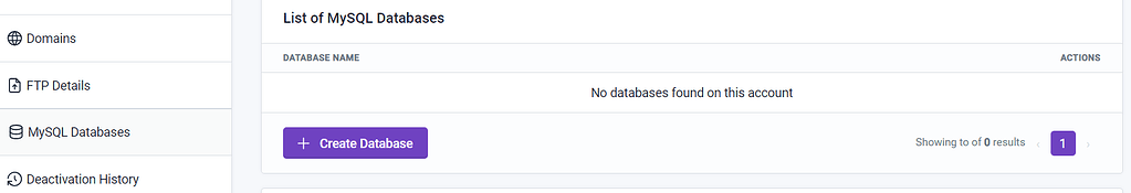 Where are the databases? - Hosting Support - InfinityFree Forum
