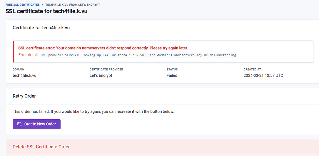 Ssl Error Hosting Support Infinityfree Forum