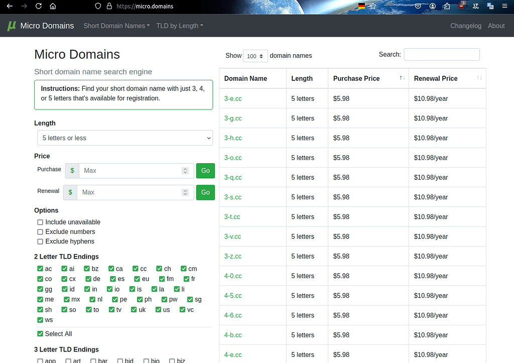 Micro Domains - Informal - InfinityFree Forum