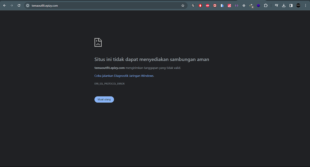 Why can't open? - Hosting Support - InfinityFree Forum