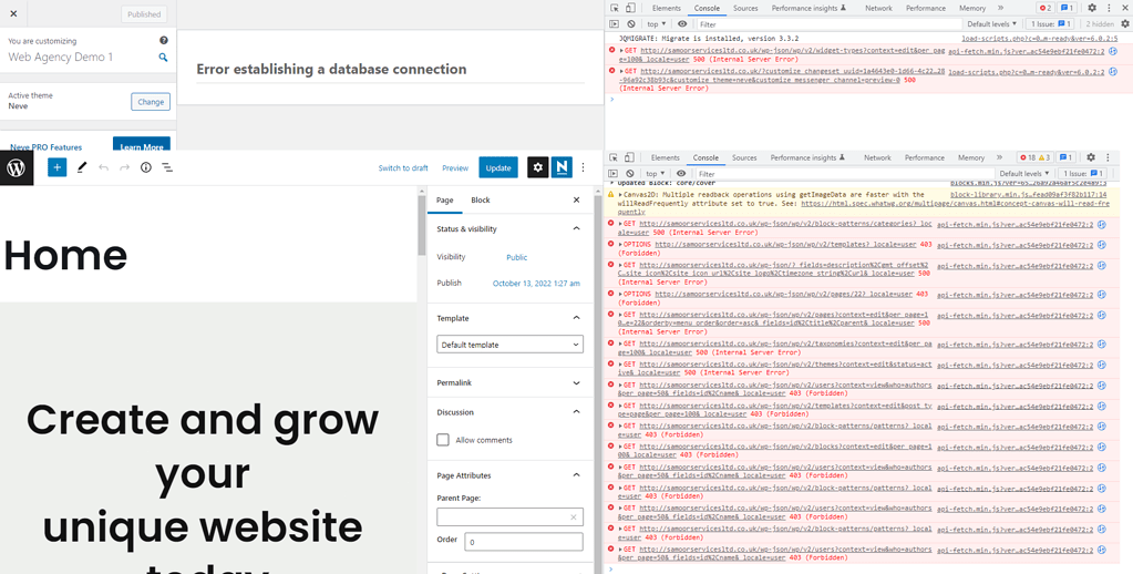 Error establishing a database connection - Hosting Support - InfinityFree Forum