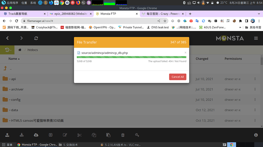 Unable to upload file - Hosting Support - InfinityFree Forum