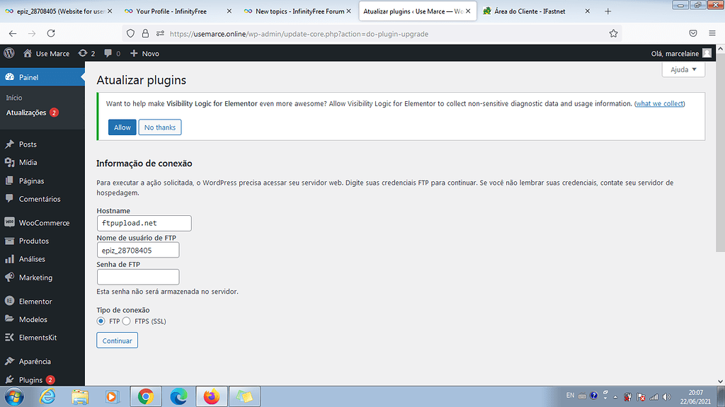 FTP Issue - Hosting Support - InfinityFree Forum