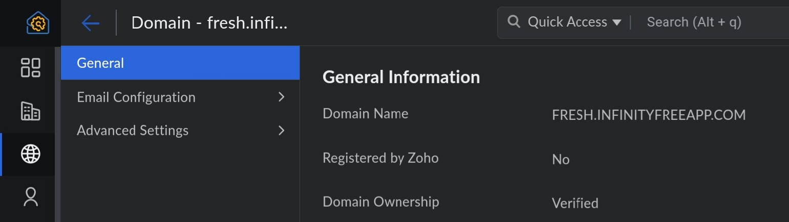 How can I prove the ownership of my free domain at infinityfree.net ...