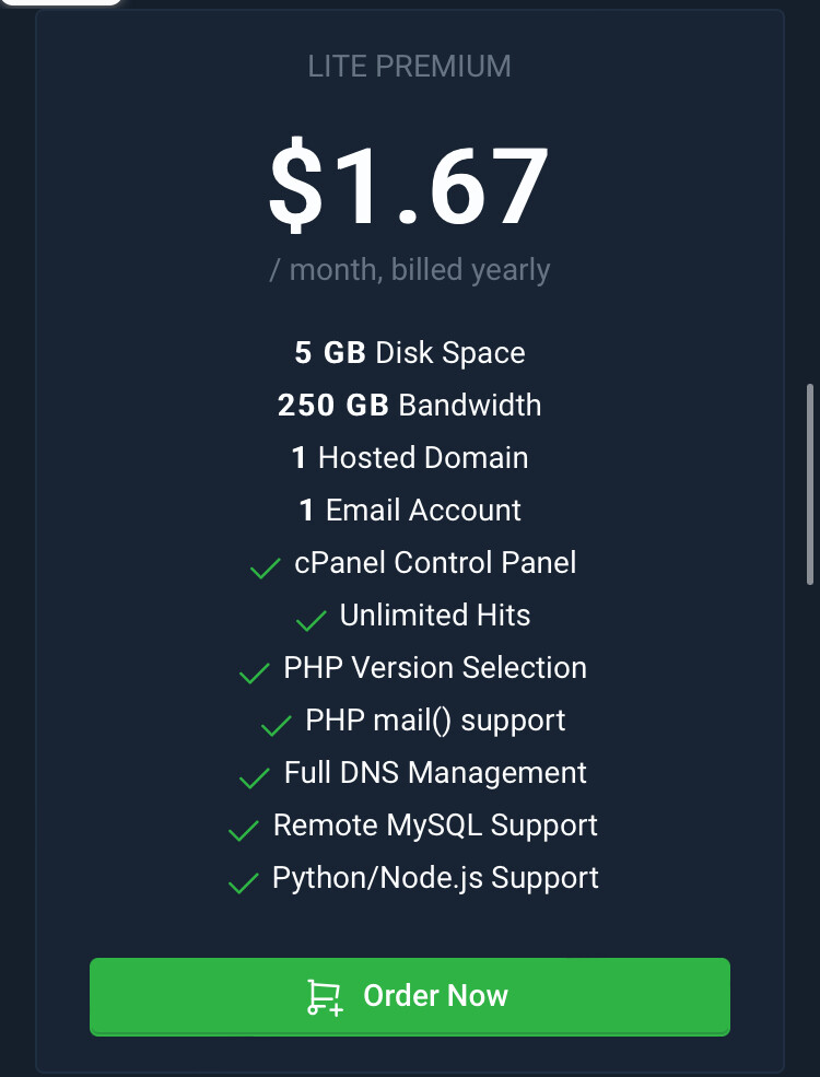 Transfer to premium - Hosting Support - InfinityFree Forum